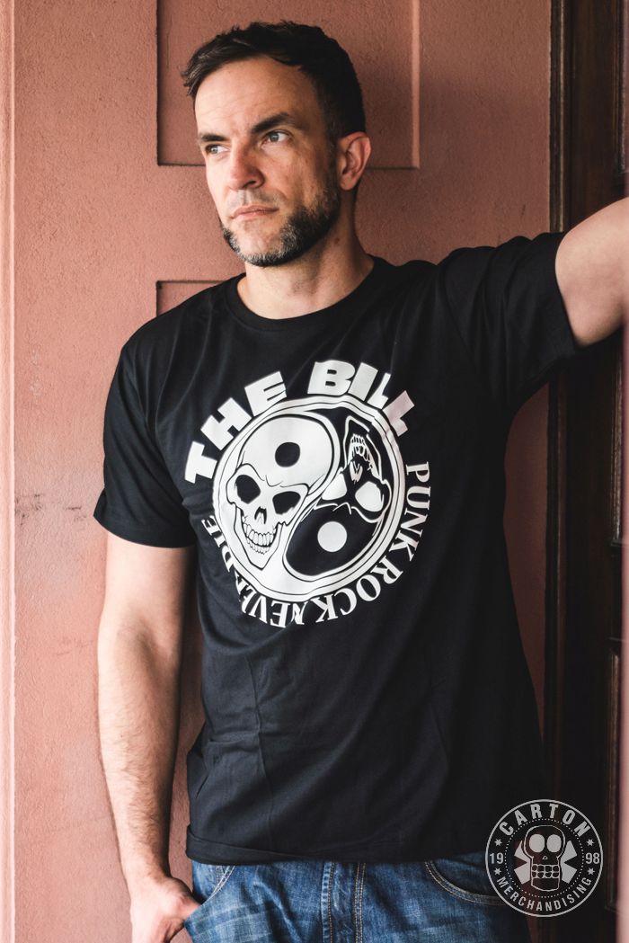 Koszulka THE BILL - PUNK ROCK NEVER DIE - carton.pl